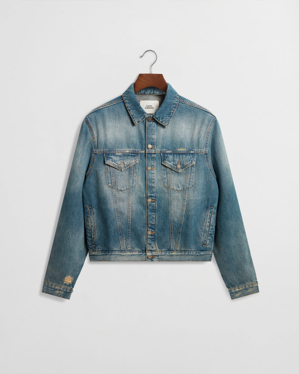 Daniel Simmons - Salento Denim Jacket - Washed Indigo