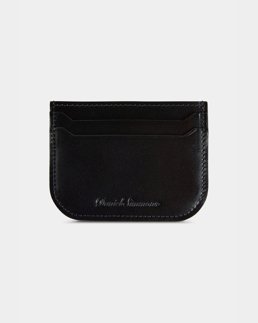 Curved Card Holder - Black – Daniel Simmons