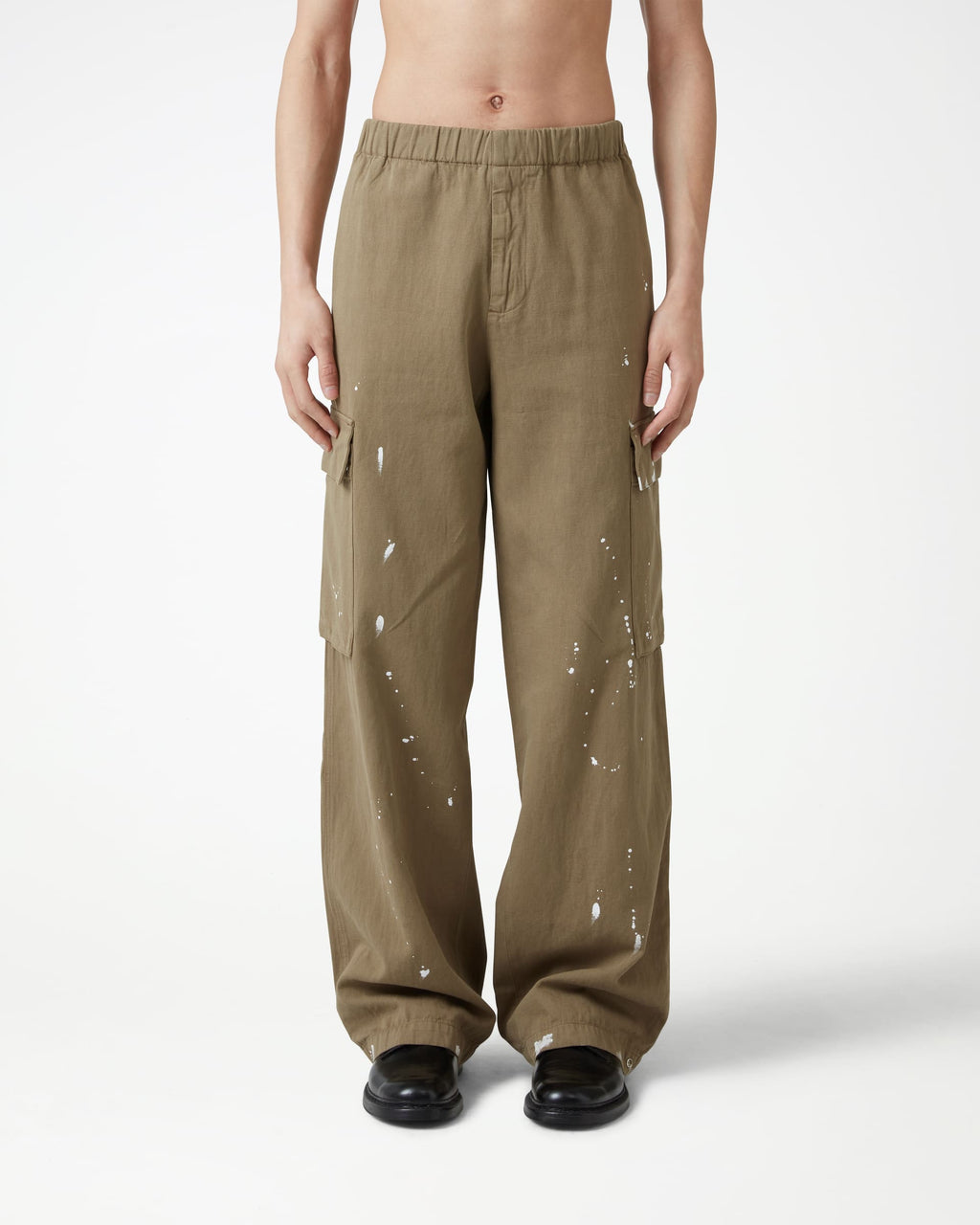 Daniel Simmons - Lightweight Cargo Pants - Painted Moss Green