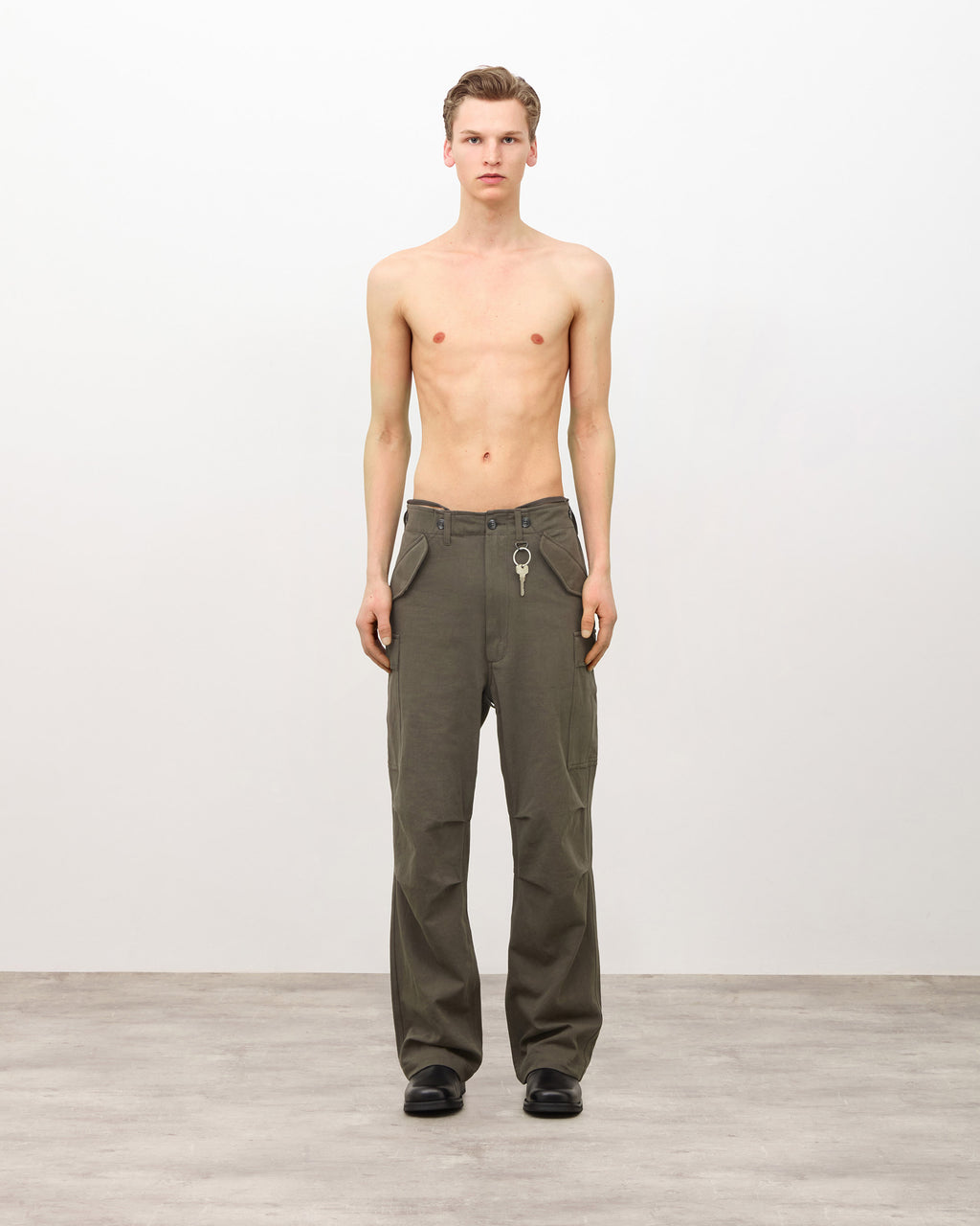 Daniel Simmons - Military Cargo Trousers V2 - Slate Green