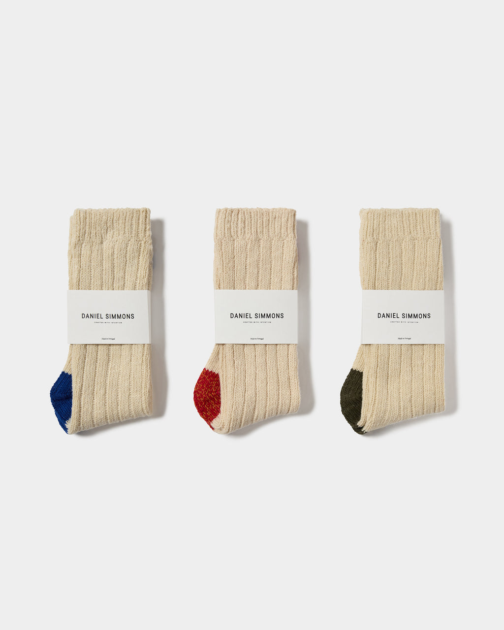 Daniel Simmons - Knitted Wool Socks - Box Set