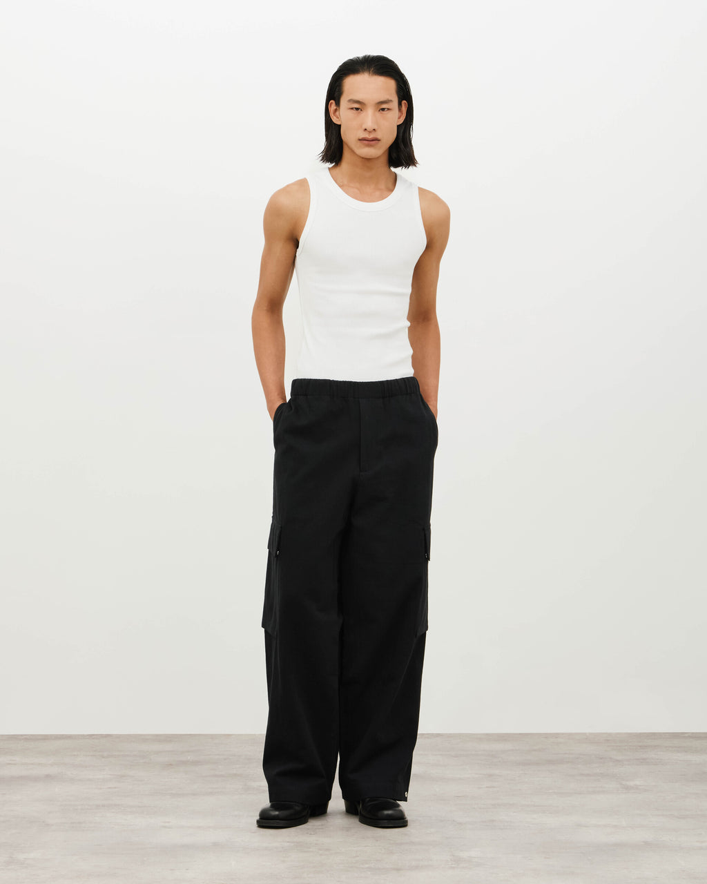 Daniel Simmons - Lightweight Cargo Pants - Vintage Black